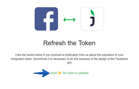 How To Update The Facebook Integration Token