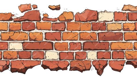 Una Pared De Ladrillo Con Algunos Ladrillos Que Carecen De Una