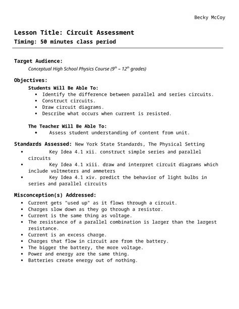 Doc Circuit Assessment Dokumen Tips