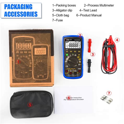 Th77 Process Signal Source Output Calibrator Meter Digital 55 Off