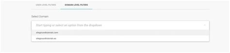 email security user domain level filtering tutorial siteground
