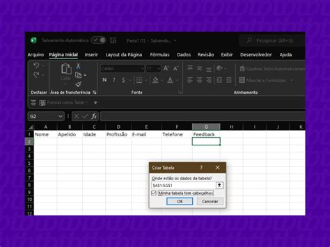 Como criar um formulário no Excel Aplicativos e Software Tecnoblog