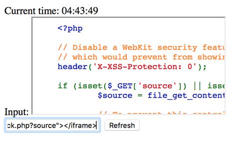 How Could I Display The Source File Php In Html Stack Overflow