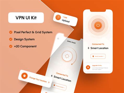 Vpn Ui Kit Mobile App — Uxui Design By Vinay Kumar On Dribbble