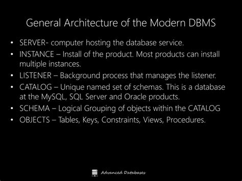 PPT Oracle G Database Architectures PowerPoint Presentation Free Download ID