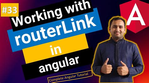 routerlink in angular angular tutorial youtube
