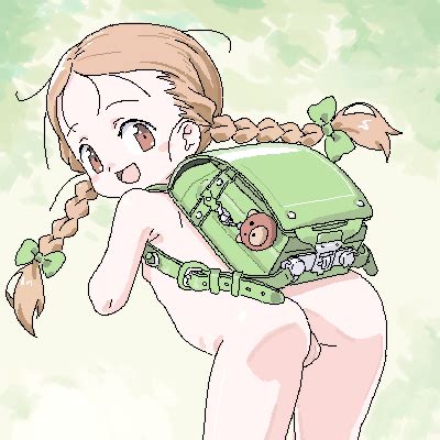 Lokulo No Mawashimono Lasto Chan Original Lowres Girl D Ass Backpack Bag Bent Over