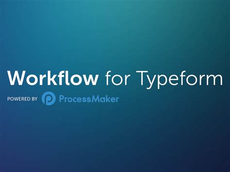 Typeform Workflow For Typeform Integration Connect Now And Simplify Your Workflow