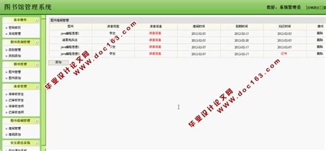 图书馆管理系统的设计与实现 ssh sqlserver 含录像 javaweb 毕业设计论文网