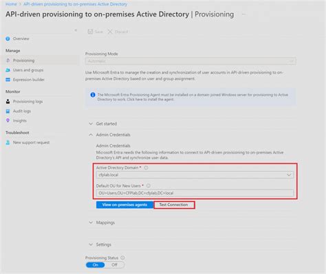 getting started with api driven inbound user provisioning to on premises ad christianfrohn dk