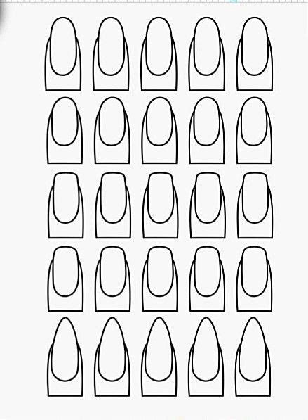 Beginner Nail Art Guide Nails To Color On Nail Drawing Template