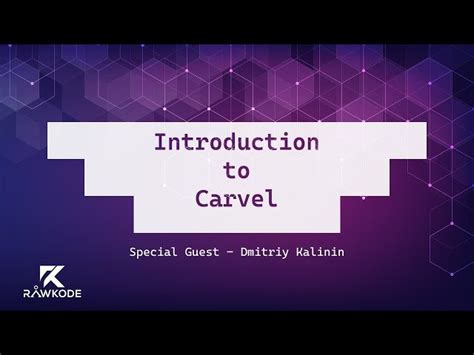 Free Video Introduction To Carvel Kubernetes Workload Management Tools From Rawkode Academy