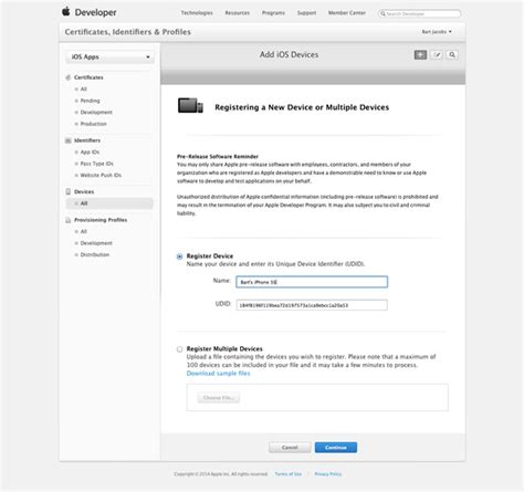 Ios How To Install An Unsigned IPA File On My Device Using An Apple Developer Account Stack