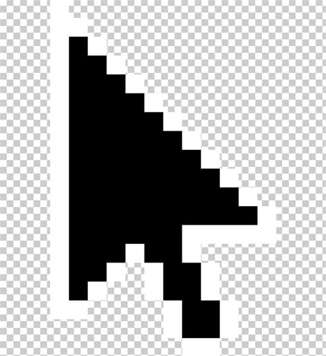 Computer Mouse Pointer Cursor Png Clipart Angle Black Black And