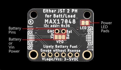 Max17048 Battery Fuel Gauge Modules Specs Pinout And Operation