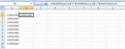 Capacitate Excel Convertir un número a formato de fecha en Excel