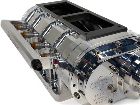 6 71 Billet Efi Injector Case With High Helix Billet Rotors 6pt [ 2319] The Blower Shop™