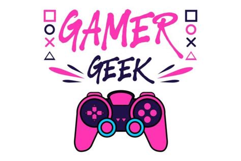 Gamer Geek Design Graphic By Pexelpy · Creative Fabrica