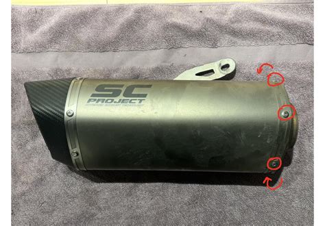 removing db killer sc project sc1 r gt euro 5 welded version r z650