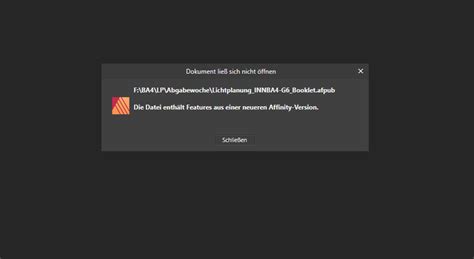 Cant Open File Error The File Contains Features From A Newer