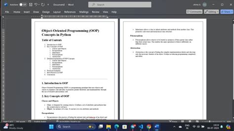 Gurram Japanya On Linkedin Task 29 Doc On Oops Concepts Kiran Sagar