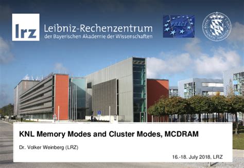 Pdf Knl Memory Modes And Cluster Modes Mcdram