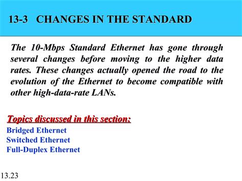 13 wired lans ethernet ppt