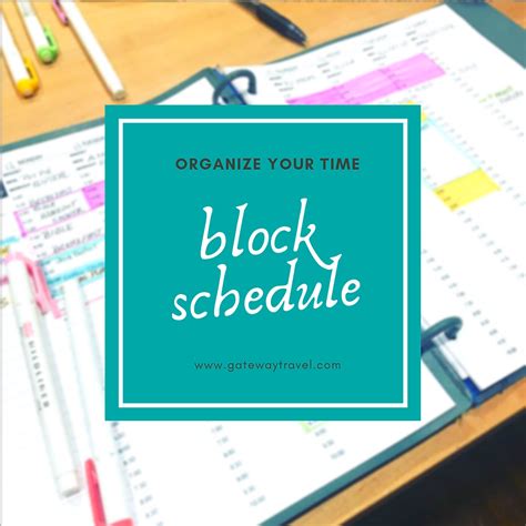 block scheduling