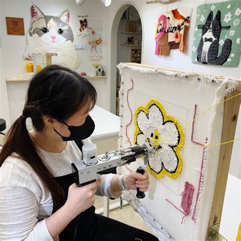 터프팅공방 터프팅 클래스 채울공방 러그 만들기 네이버 블로그