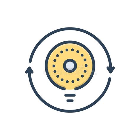 Color Illustration Icon For Consistency Fixture And Repeat Stock Vector Illustration Of