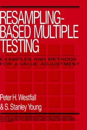 Resampling Based Multiple Testing Examples And Methods For P Value Adjustment £16400 Picclick Uk