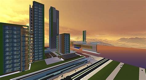 UNITY High Density Minecraft Map