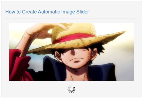 How To Create Automatic Image Slider In Javascript Sourcecodester