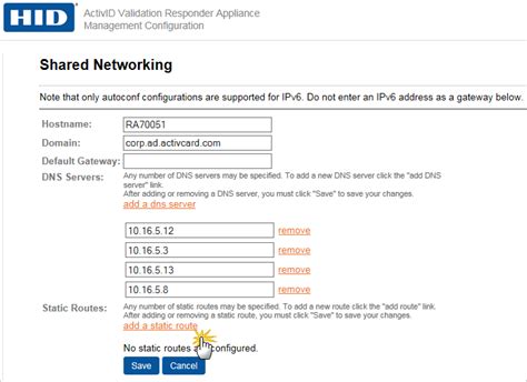 Configure Network Settings