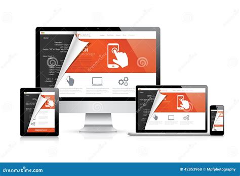 modern web design computer developers coding workspace vector stock