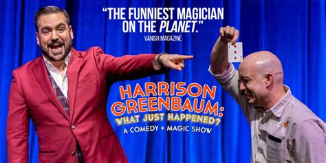 Harrison Greenbaum What Just Happened To Present Fifth And Final