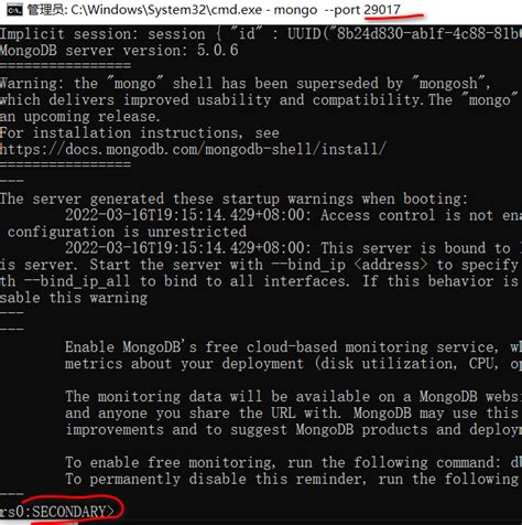 Windows下mongodb复制集部署 游园惊梦、 博客园
