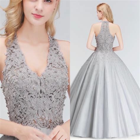 Lace Halter Wedding Dress Etsy