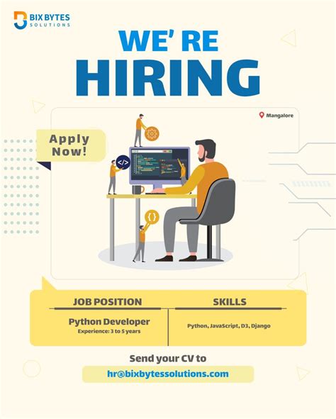 Akshatha K On Linkedin Join Our Team As A Python Developer Are You A