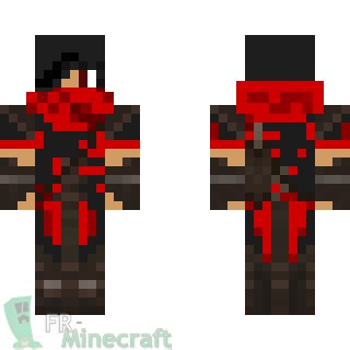⛏️ Fr Minecraft Skin Minecraft Red Assassin Assassins Creed