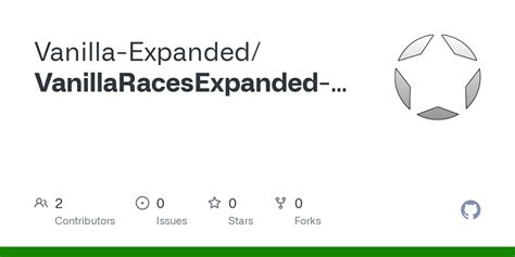 Github Vanilla Expandedvanillaracesexpanded Genie