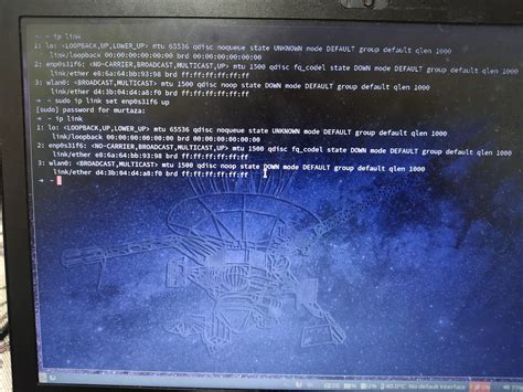 wi fi network showing device not managed kernel boot graphics