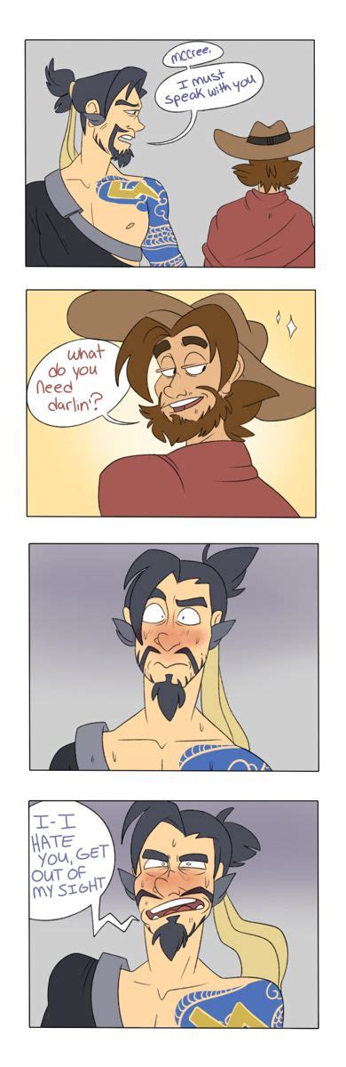 Pin By Zenyatta On Cassidy X Hanzo Overwatch Overwatch Comic