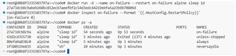 Docker Container Restart Policies DEV Community