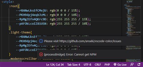 [processbridge] error cannot get npm · issue 133 · anseki vscode