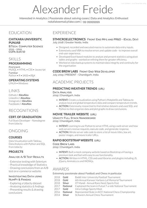 Data Analytics Resume Pdf Docdroid