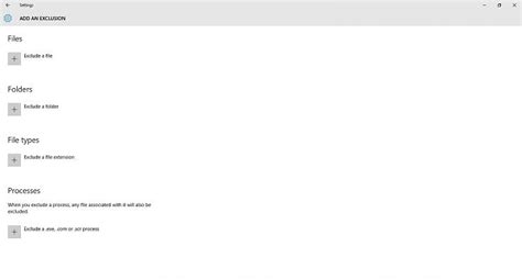 Windows Defender Wont List Excluded Files File Locations Etcetc