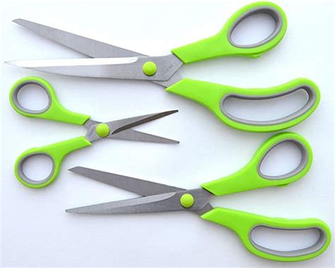 Cutting Edge Crafts Cutting Tools And Accessories Kleiber® Soft Touch 3 Piece Craft Scissors