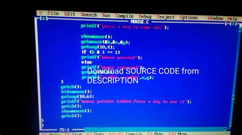 Program To Show Cursor Position Youtube