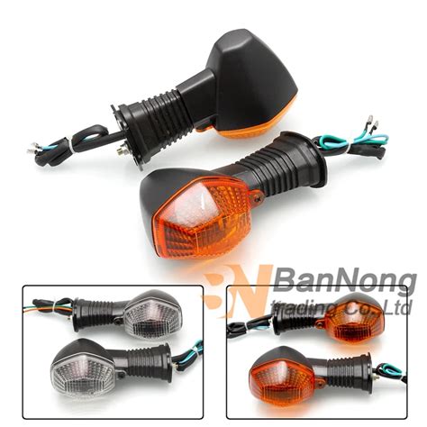 Motorcycle Front Rear Universal Turn Signal Indicator Lights For Kawasaki ZX R ZX R Z Z